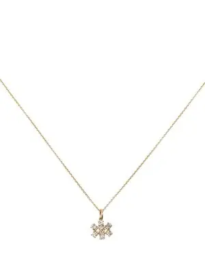 SYDNEY EVAN Sydney Evan 14K Yellow Gold Evil Eye Diamond Necklace