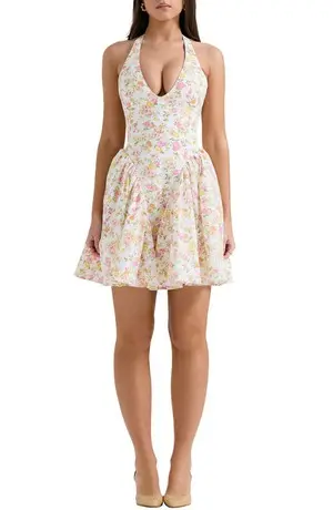 House Of Cb Valentia Minidress - Floral Print