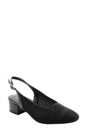 DAVID TATE Glenna Slingback Sandal - Black