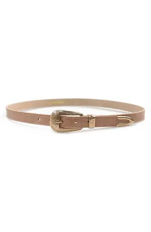 PETIT MOMENTS Phoenix Belt - Beige Croc/gold