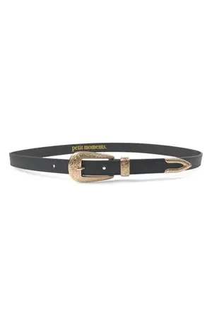 PETIT MOMENTS Phoenix Belt - Black/gold
