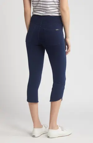 Hue Game Changing Crop Leggings - Dark Rinse