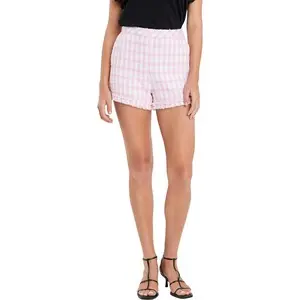 English Factory Textured Shorts For Women