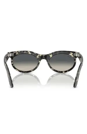 Ray-ban Wayfarer Oval Sunglasses - Gunmetal Tort