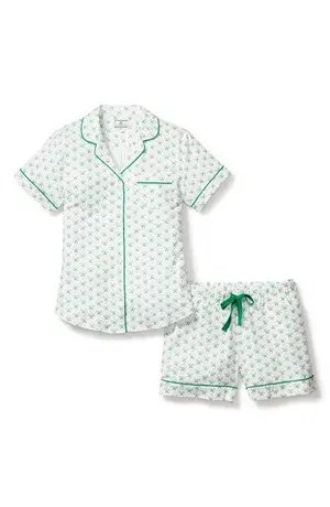 PETITE PLUME Match Point Short Cotton Pajamas