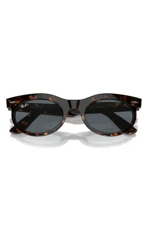 Ray-ban Wayfarer Oval Sunglasses - Havana