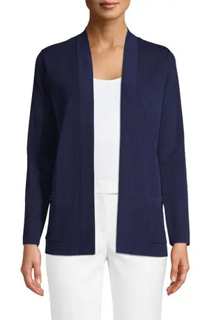 Anne Klein Malibu Open Front Cardigan - Distant Mountain