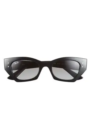 Ray-ban Zena Geometric Sunglasses - Black