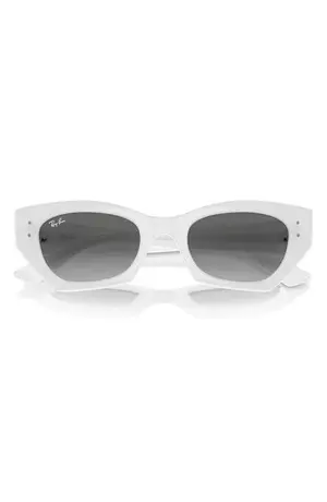 Ray-ban Zena Geometric Sunglasses - Grey Flash
