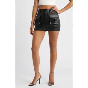MISTRESS ROCKS Cargo Miniskirt