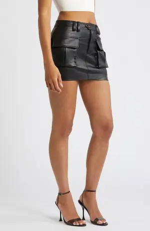 MISTRESS ROCKS Cargo Miniskirt