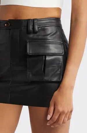 MISTRESS ROCKS Cargo Miniskirt