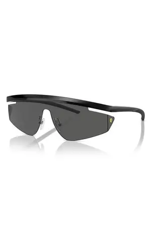 SCUDERIA FERRARI 140mm Irregular Sunglasses - Black