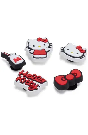CROCS X Hello Kitty 5-pack Jibbitz Shoe Charms