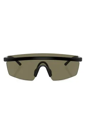 Oliver Spencer Roger Federer Shield Sunglasses - Matte Black