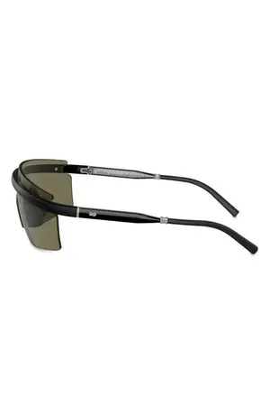 Oliver Spencer Roger Federer Shield Sunglasses - Matte Black