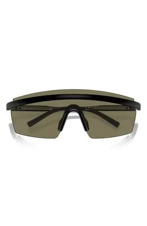 Oliver Spencer Roger Federer Shield Sunglasses - Matte Black