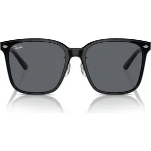 Ray-ban Ray-Ban Slim Square 57mm Sunglasses Dark Grey
