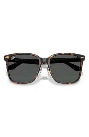 Ray-ban Slim Square 57mm Sunglasses