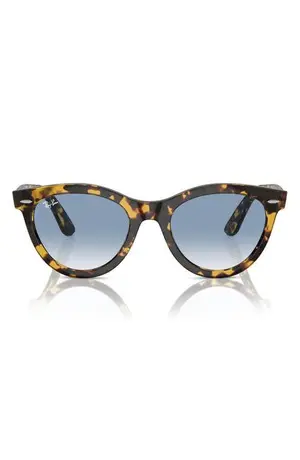 Ray-ban Wayfarer 54mm Oval Sunglasses - Mustard