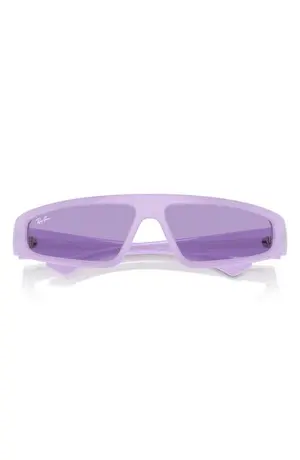 Ray-ban Ray-Ban 59mm Wraparound Sunglasses Violet