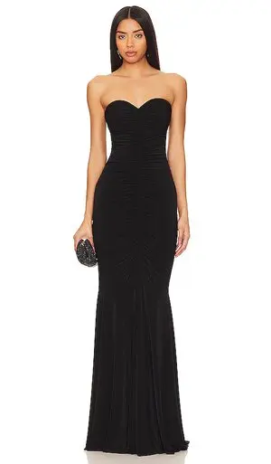 Shirred Evening Dresses