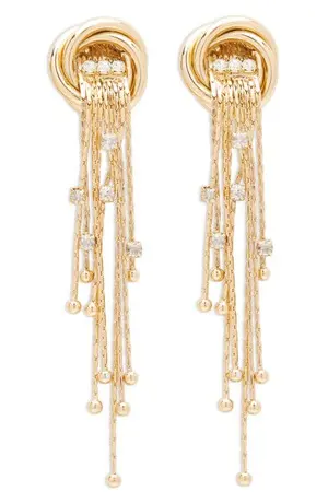 PETIT MOMENTS Echo Drop Earrings - Gold