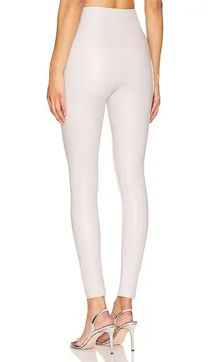 Commando Faux Leather Legging In Ivory