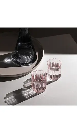 FAZEEK Wave Glass Set Of 2