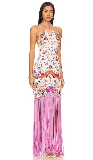 Agua Bendita X Aliss Maxi Dress In Ivory