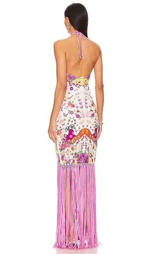 Agua Bendita X Aliss Maxi Dress In Ivory
