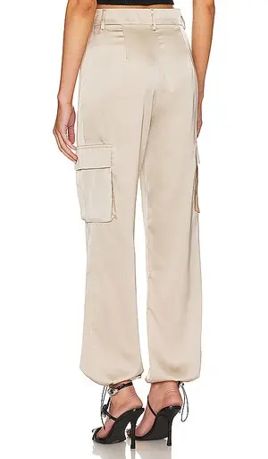 Superdown Seleste Drawstring Jogger Pant - Taupe
