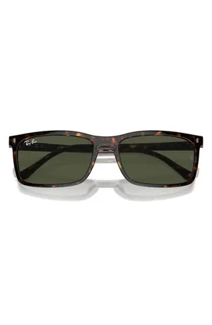Ray-ban Ray-Ban 59mm Rectangular Sunglasses Havana