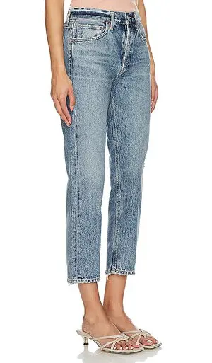 AGOLDE Parker Low Slung Vintage Straight Jeans - Facade