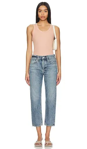 AGOLDE Parker Low Slung Vintage Straight Jeans - Facade