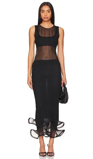 Simkhai Kelso Skirt - Black