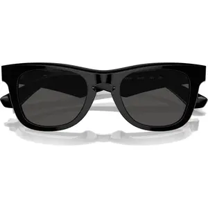 Burberry 50mm Square Sunglasses - Black