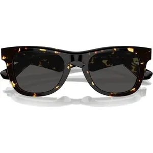 Burberry 50mm Square Sunglasses - Dark Havana