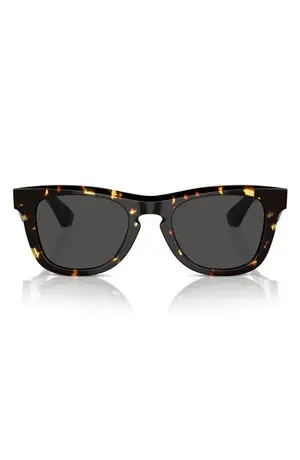 Burberry 50mm Square Sunglasses - Dark Havana