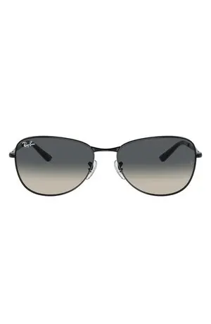 Ray-ban Ray-Ban 56mm Aviator Sunglasses Black