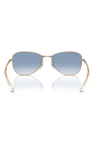 Ray-ban 56mm Aviator Sunglasses - Blue Gradient