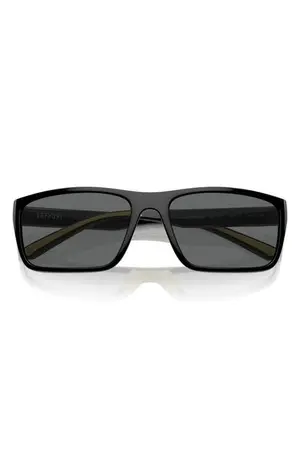 SCUDERIA FERRARI 59mm Rectangular Sunglasses