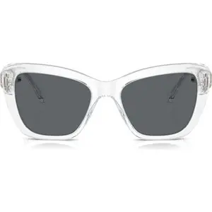SWAROVSKI 55mm Cat Eye Sunglasses - Crystal