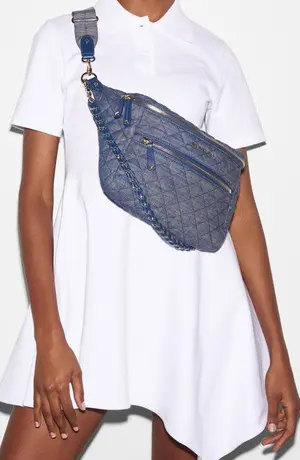 Mz Wallace Crosby Quilted Convertible Sling Bag