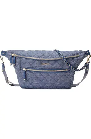 Mz Wallace Crosby Quilted Convertible Sling Bag