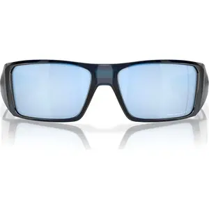 Oakley Oakley Heliostat Rectangular Sunglasses Dark Blue