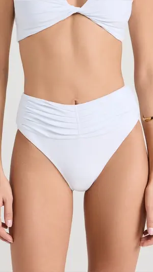 Ramy Brook Ivo Bikini Bottom - White