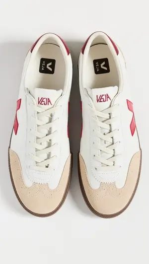 VEJA Volley Sneakers - White/pekin/bark
