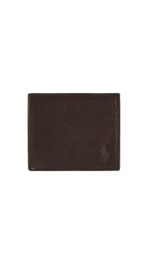 Polo Ralph Lauren Pebbled Leather Wallet