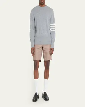 Thom Browne Striped-sleeve Cashmere Sweater